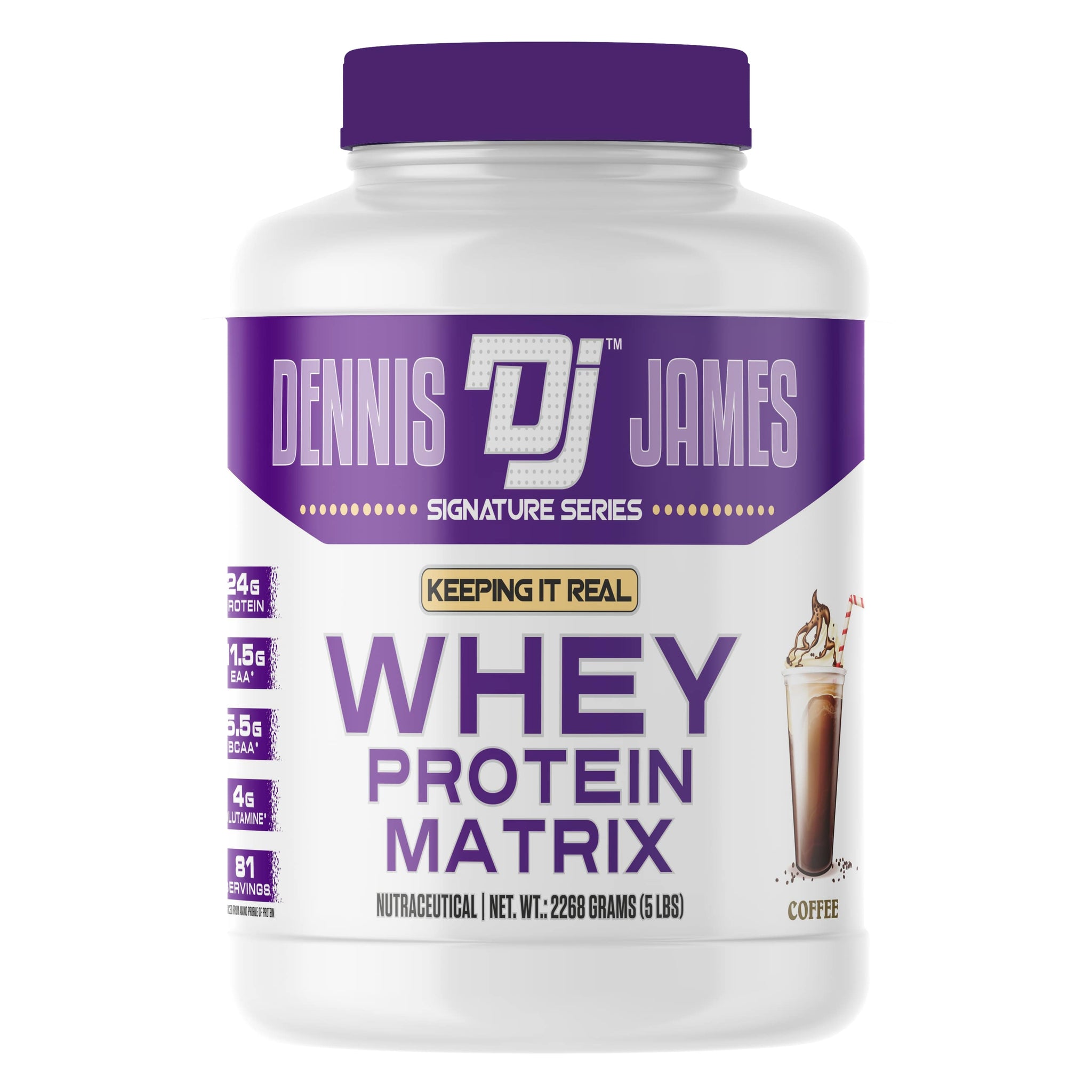 Dennis James Signature Series Whey Protein Matrix – POLE & DENNIS JAMES