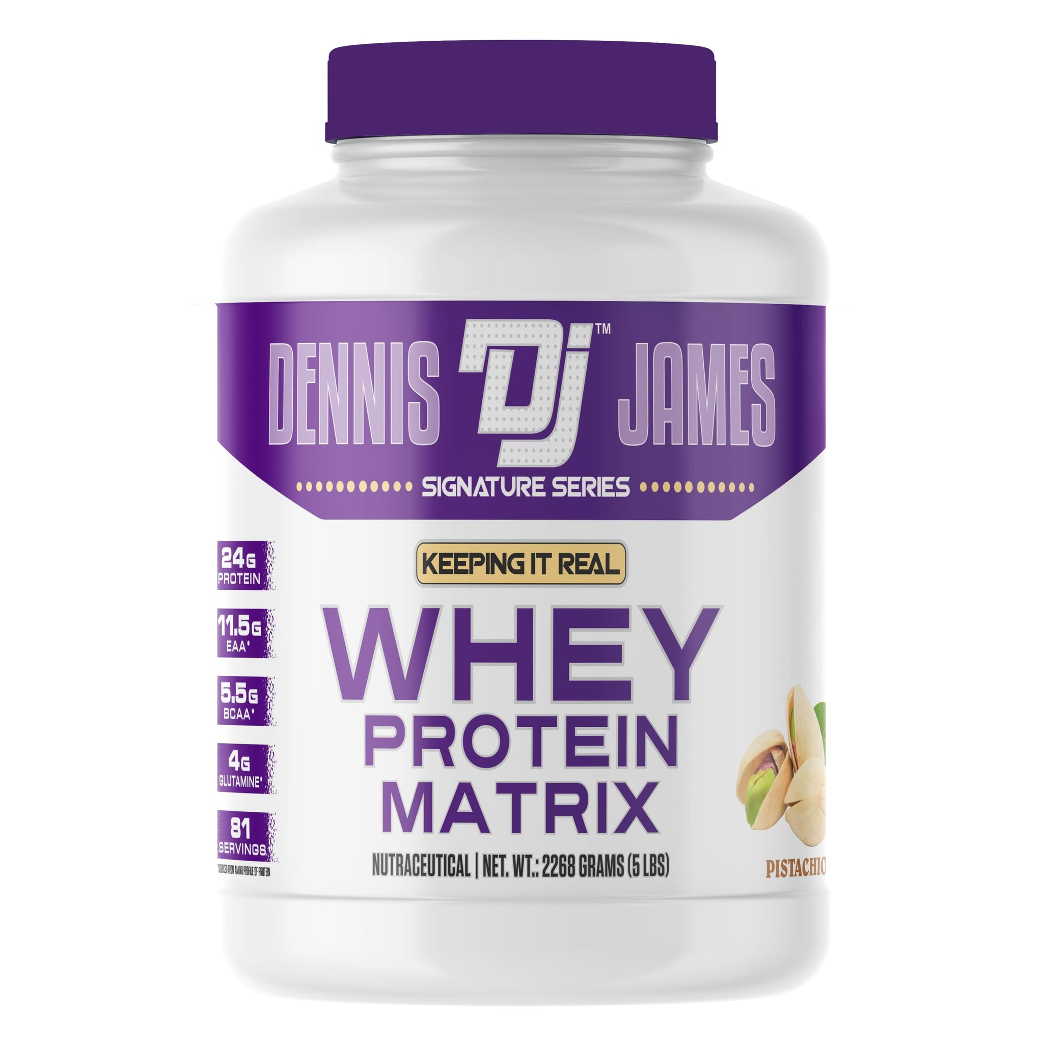 Dennis James Signature Series Whey Protein Matrix – POLE & DENNIS JAMES