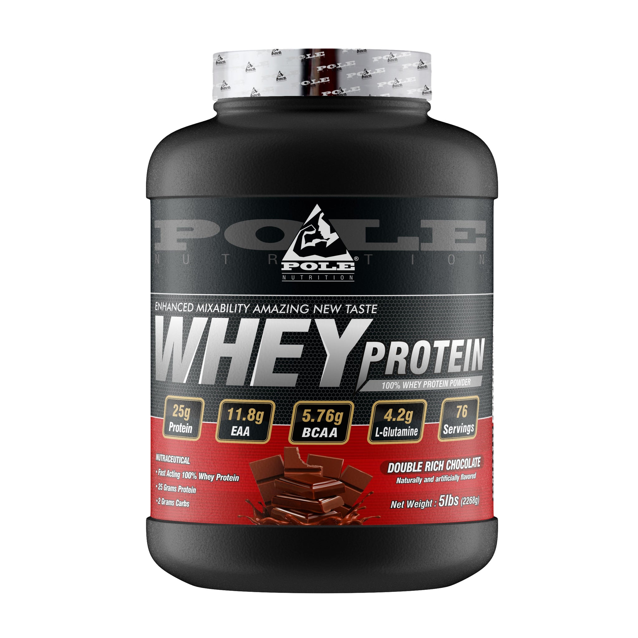 100% Whey Protein Powder 5Lbs – POLE & DENNIS JAMES